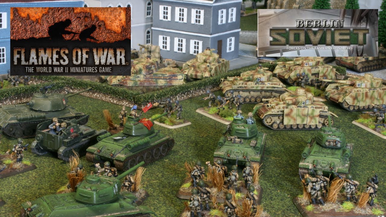 Flames of War Battle Report T34 Forward Detatchment vs Fearless Trained ...