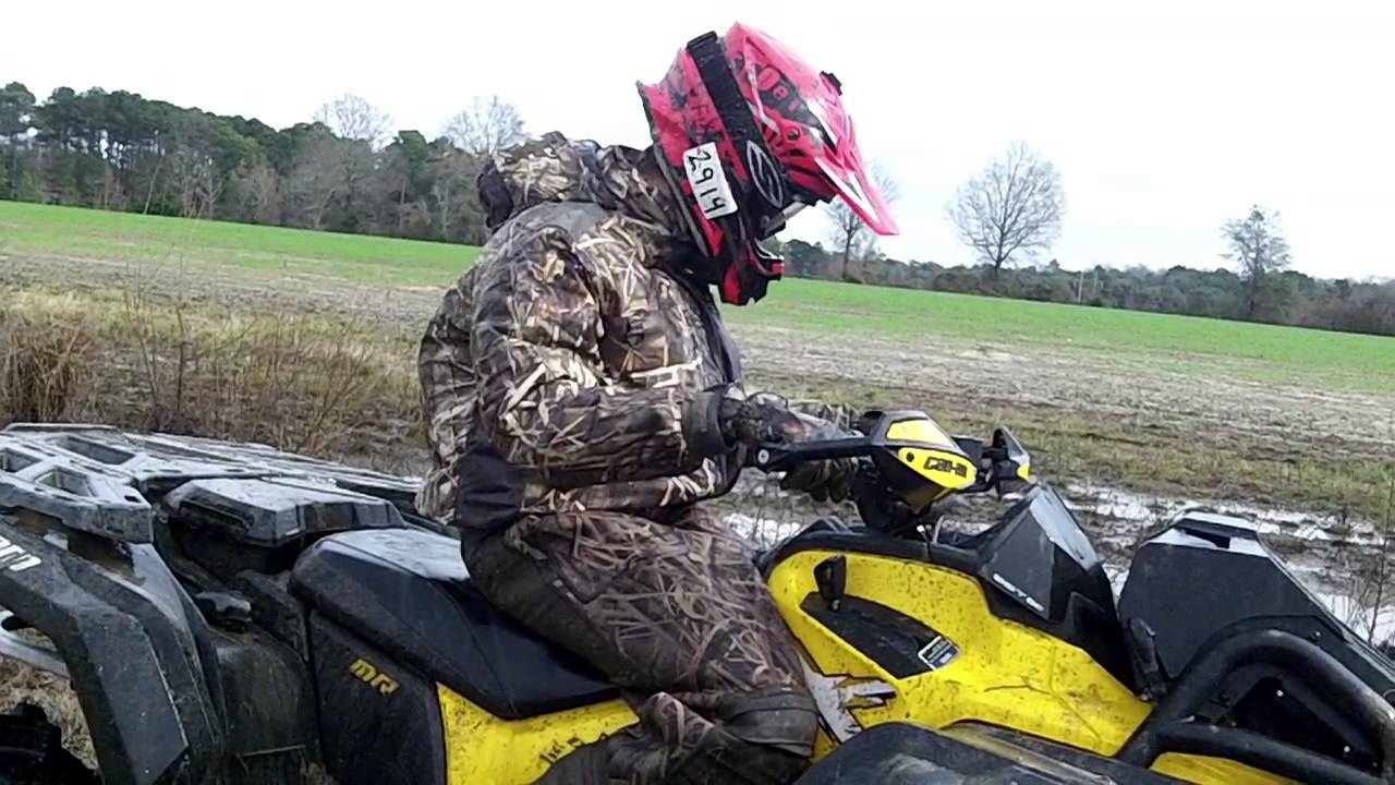 CanAm outlander 1000cc rippin - YouTube