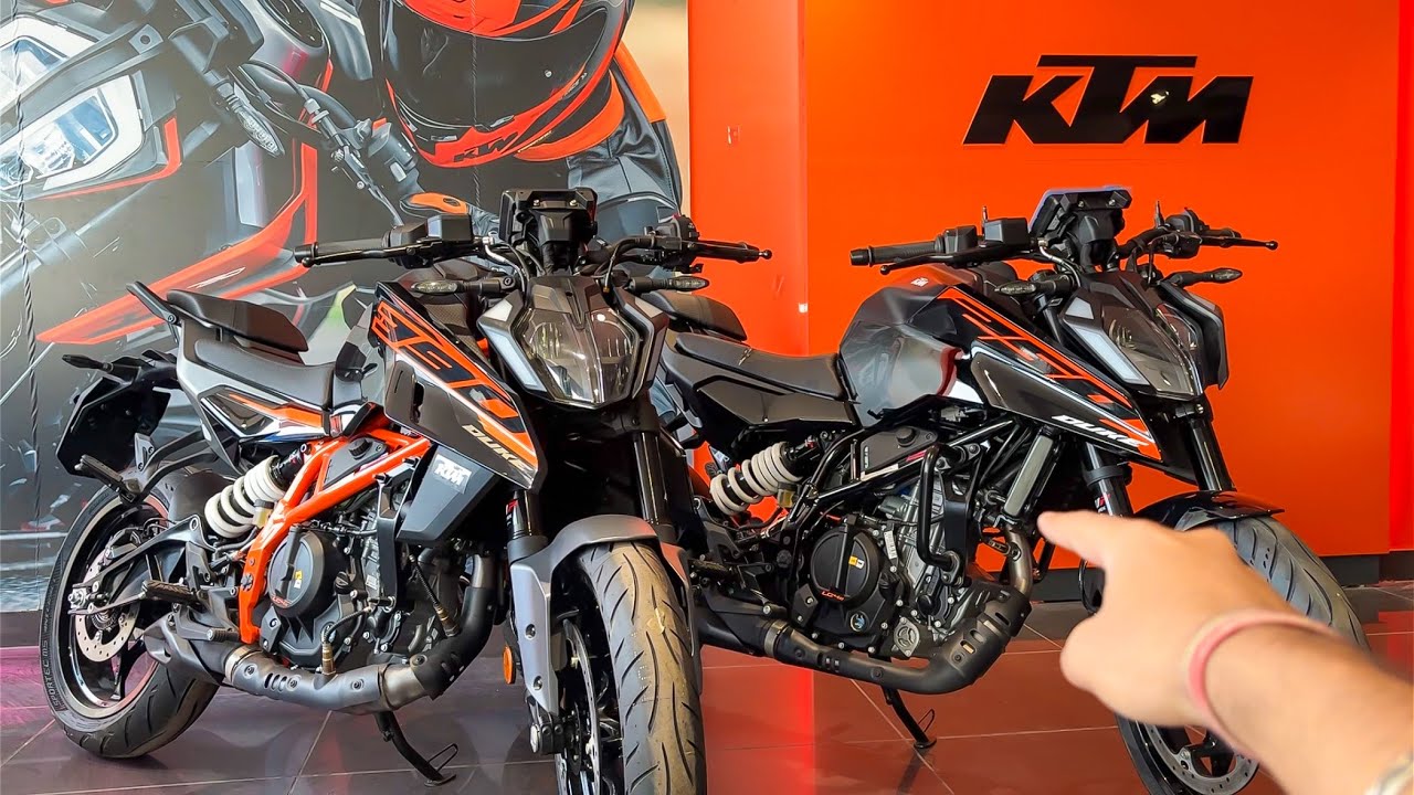 2025 All New KTM Duke 390 vs Duke 250 New Model Full Comparison Review ...