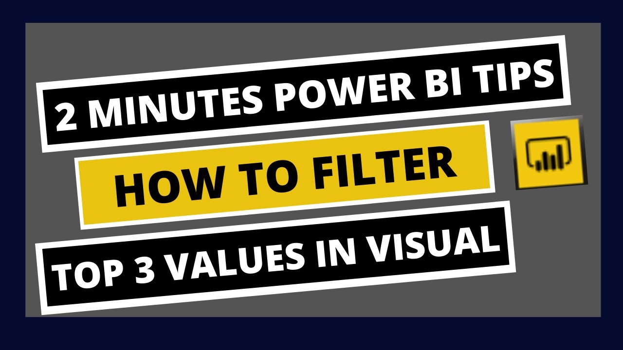 Filter Top 3 Sales Values In Visual In Power BI How To Show Top 3 Filter Top 3 Sales Values In Visual In Power BI How To Show Top 3