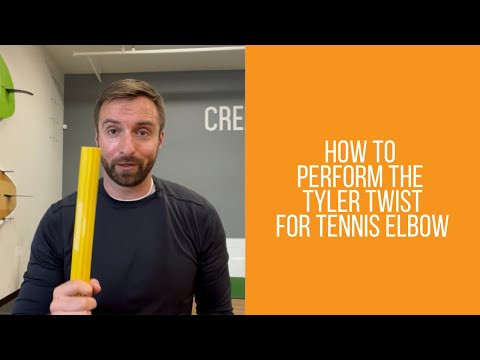 Does Tyler Twist Work Tennis Elbow