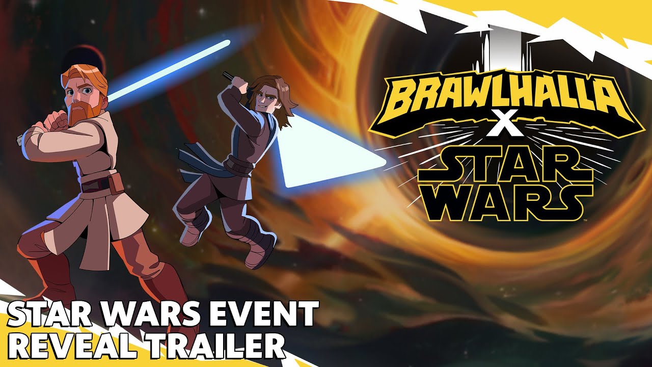 Brawlhalla STAR WARS Event - Obi-Wan & Anakin Reveal Trailer - YouTube