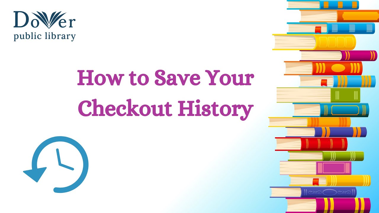 How to Save Your Checkout History - YouTube