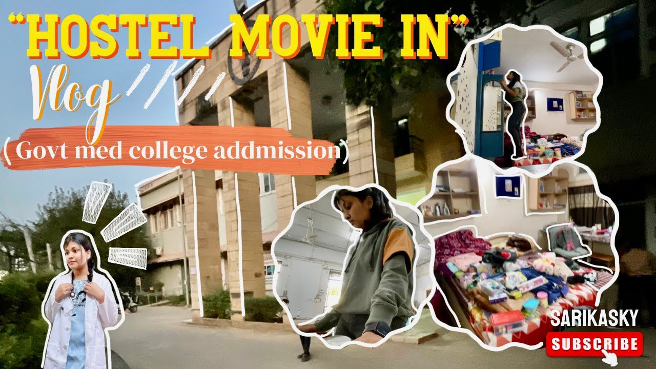 *hostel move in* GRMC gwalior , addmission process part 2 - YouTube