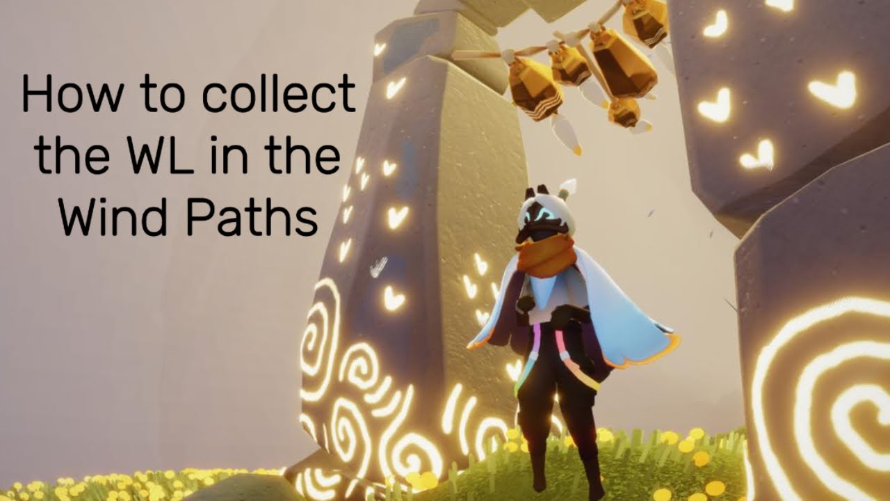 How to collect Winged Light in Wind Paths (without tables or props(Sky ...