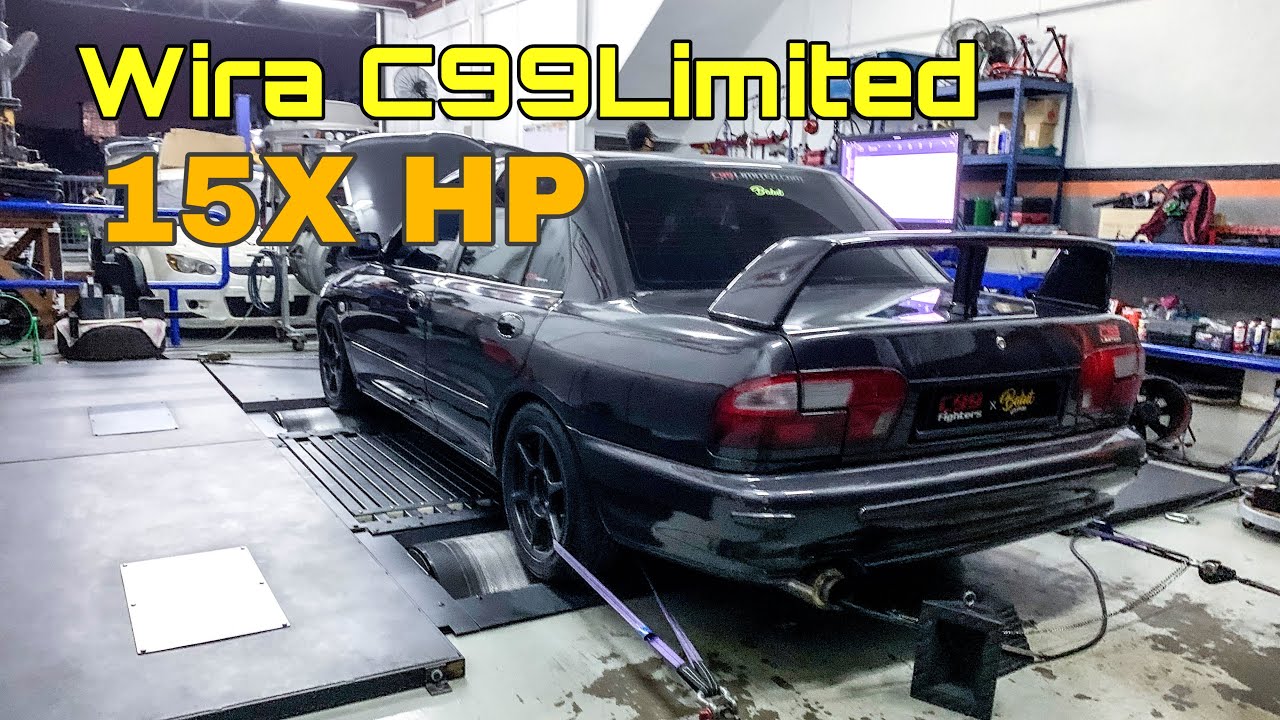 Wira C99 4G93P Engine Rebuild COMPLETE! | Power sangat ka DynoJet ...