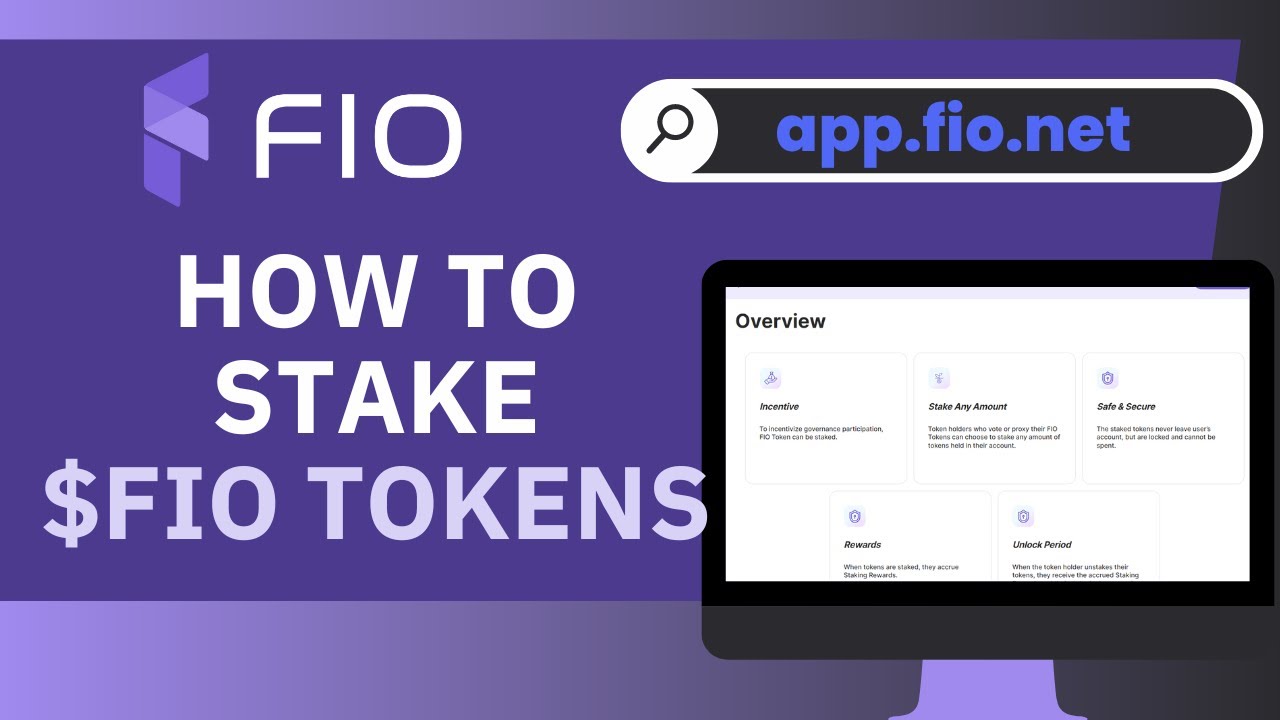 FIO Dashboard | How to Stake $FIO - YouTube