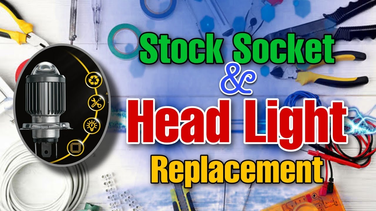 Stock Socket and LED Head Light Replacement | CT100 | Tagalog Tutorial ...