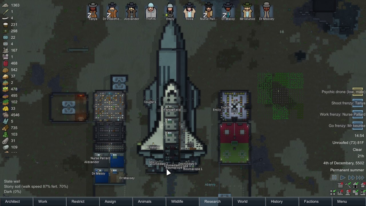 Rimworld Creative Base Idea - YouTube