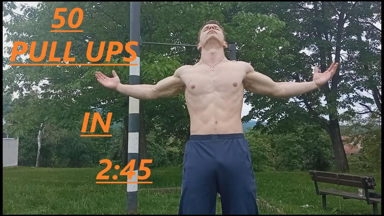 50 PULL UPS CHALLENGE-CAN YOU DO THEM UNDER 3 MIN? - YouTube