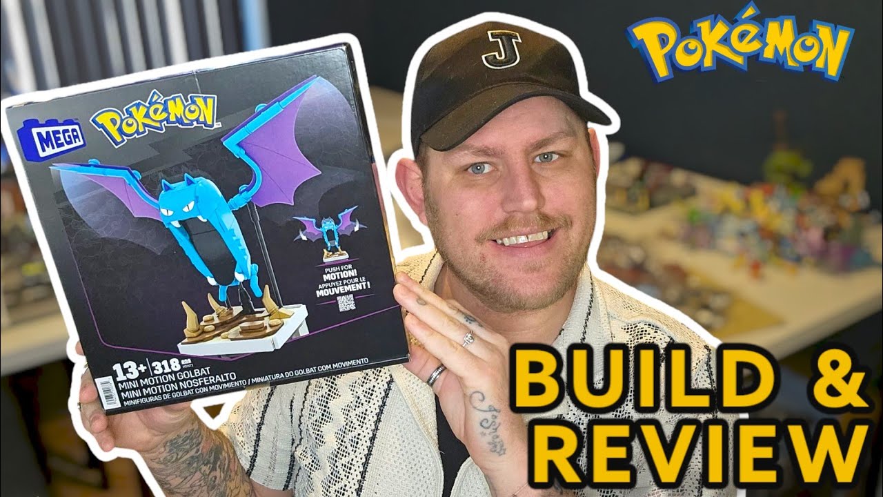 Building MEGA Pokemon #1 | Golbat | My first try at building a Pokemon ...