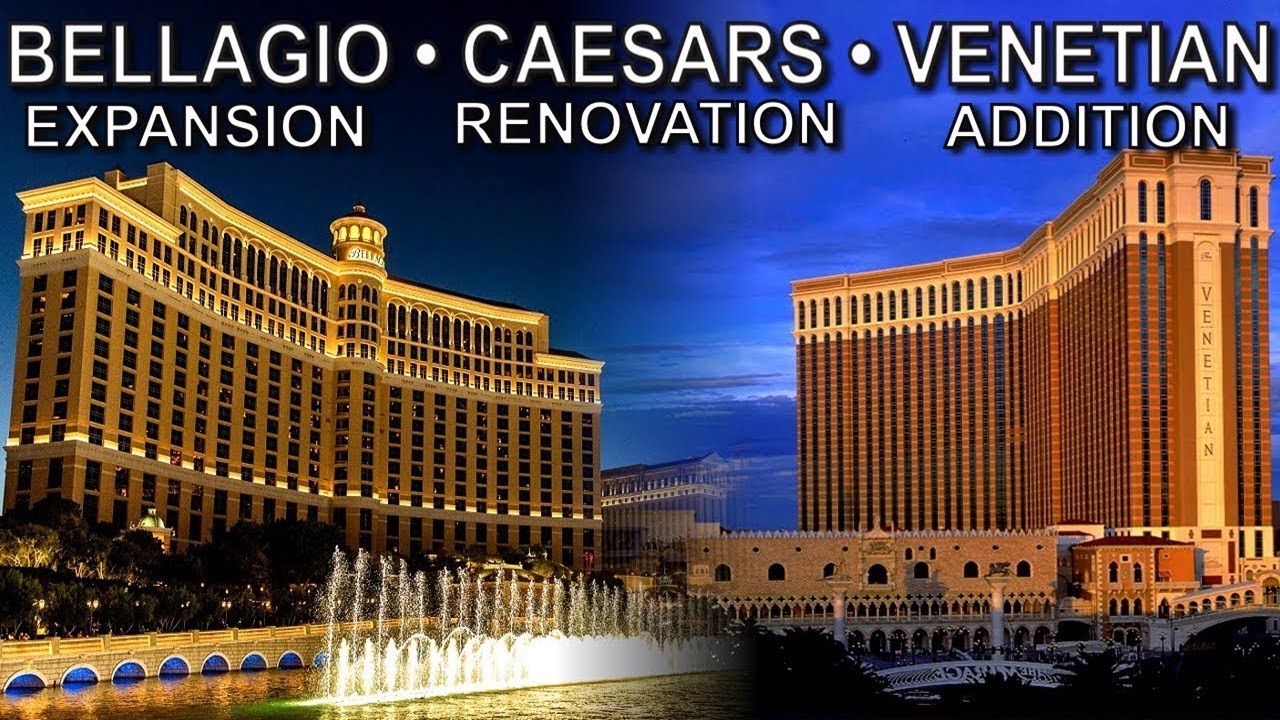 Bellagio Expansion! Venetian Addition! Caesars Renovation! - YouTube