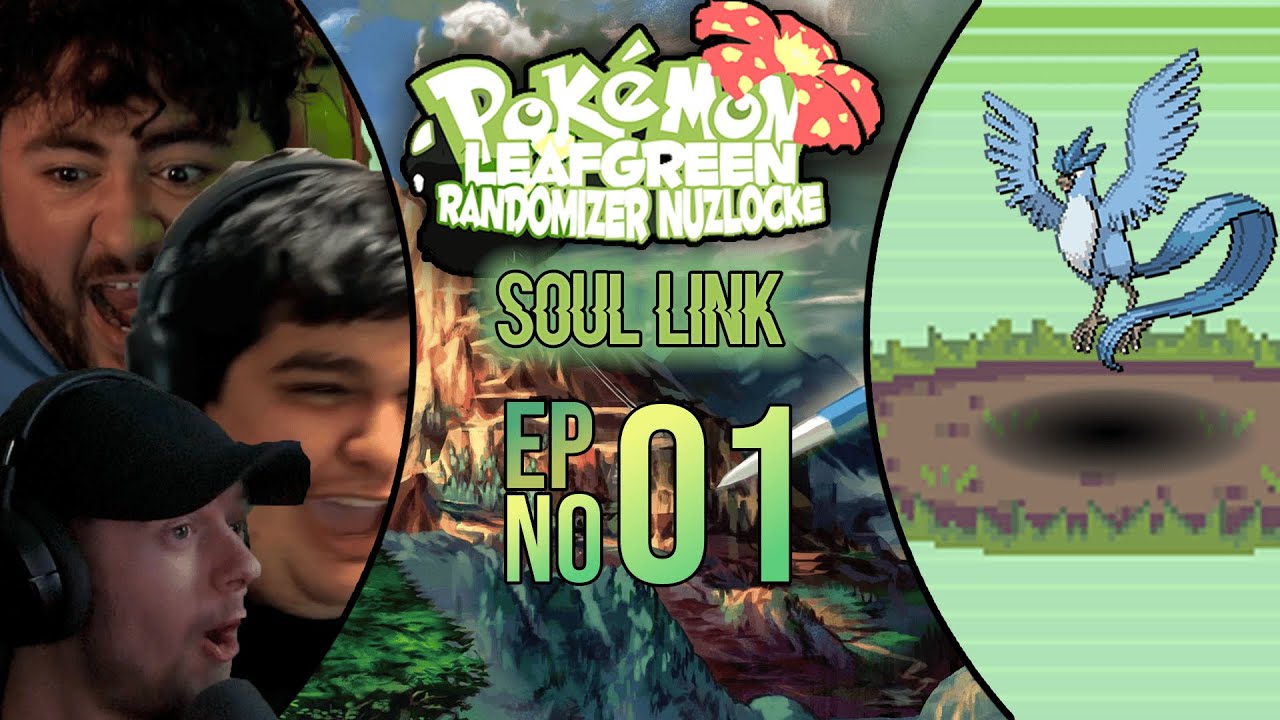 INSANE POKEMON LUCK! Pokémon Emerald 3-Way Soul Link • Part 01 - YouTube