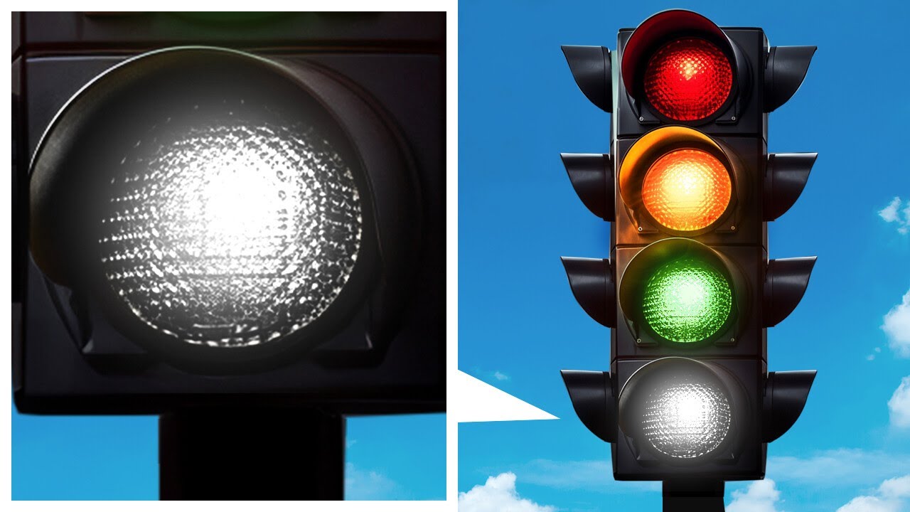 Traffic Lights Will Get a 4th Color in the Near Future - YouTube