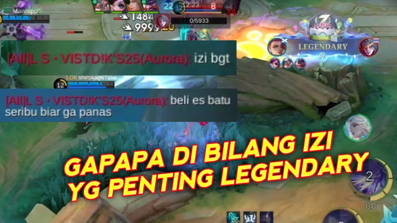 GAPAPA DIBILANG IZI YANG PENTING LEGENDARY 😄🤭 - YouTube
