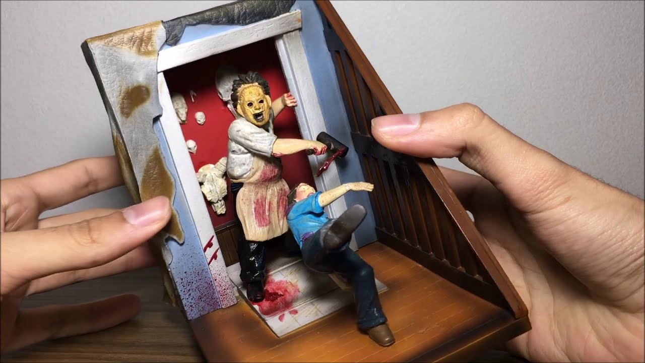 Leatherface Texas Chainsaw Massacre 1974 Mezco Cinema Of Fear - YouTube