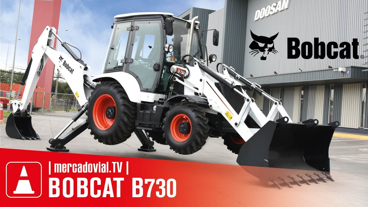 NUEVAS Retroexcavadoras BOBCAT B730 | Evento Casa Piedra CHILE - YouTube