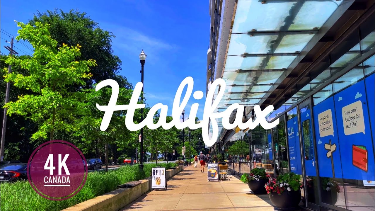Summer Vibes in Halifax 🇨🇦 | Downtown | 4K Walking Tour | Canada 2024 ...