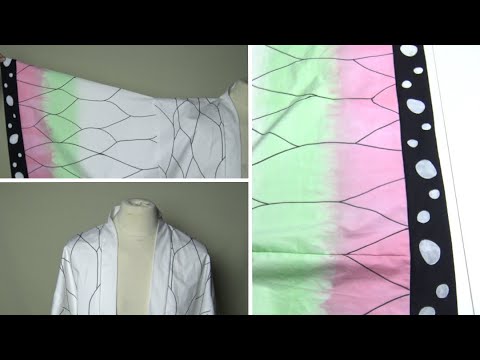 How To Make Shinobu Kocho's Haori || Cosplay Tutorial || Kimetsu No ...