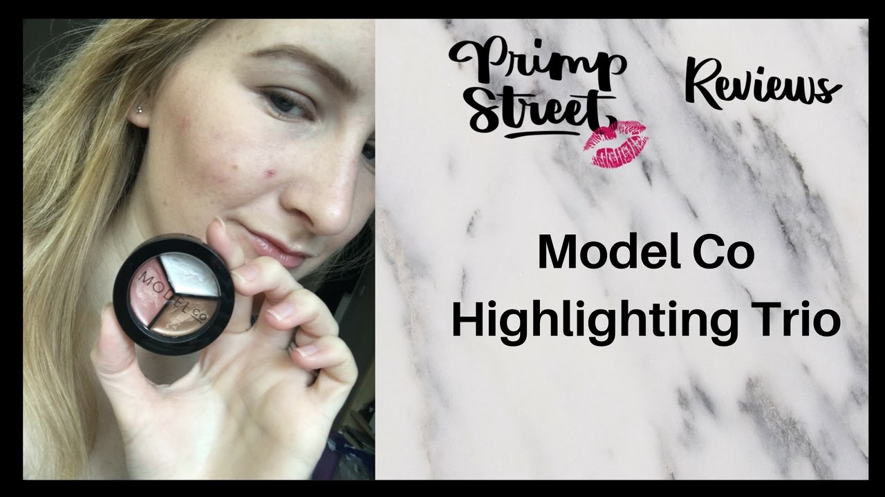 MAKEUP Review: Model Co Highlighting Trio - YouTube