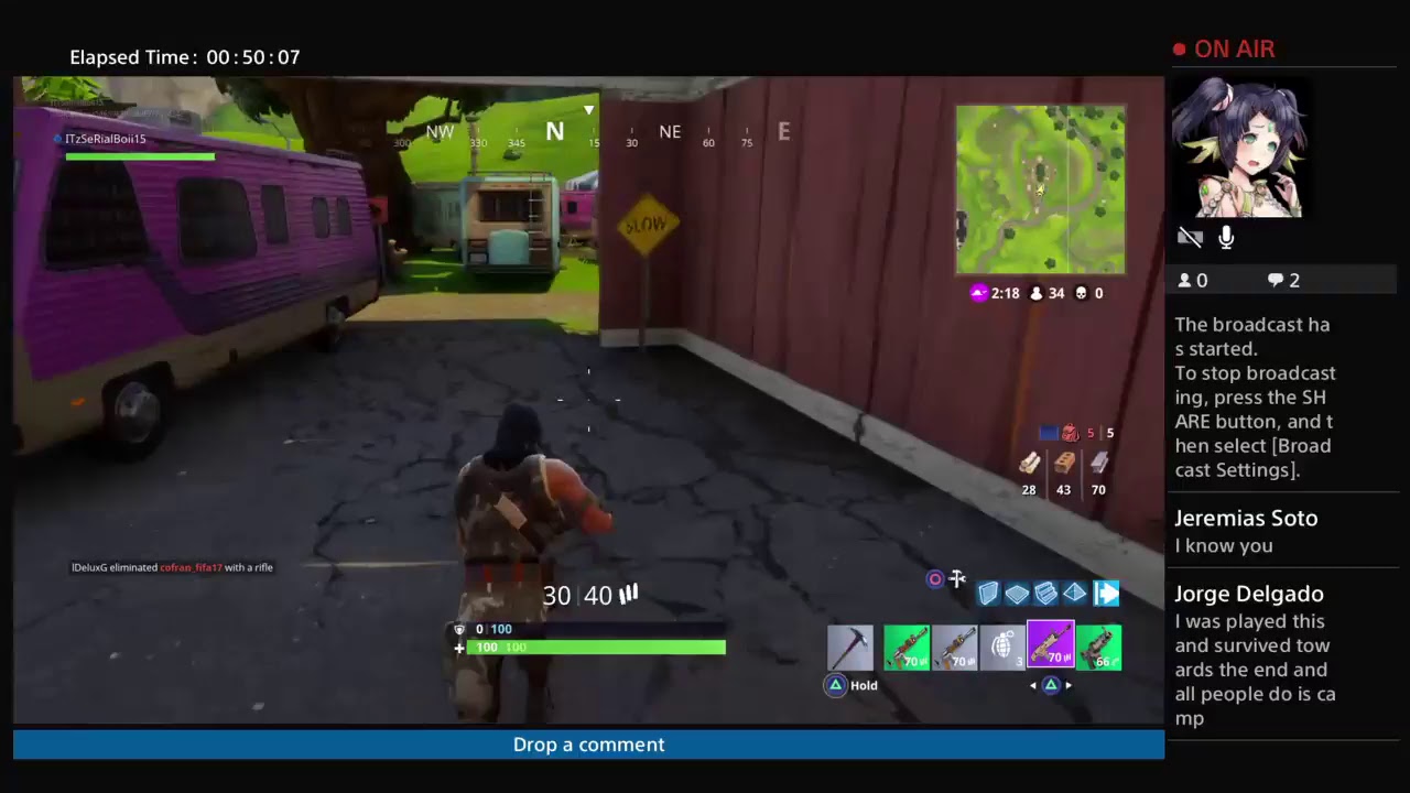 Fortnite!!! Last alive!!? - YouTube