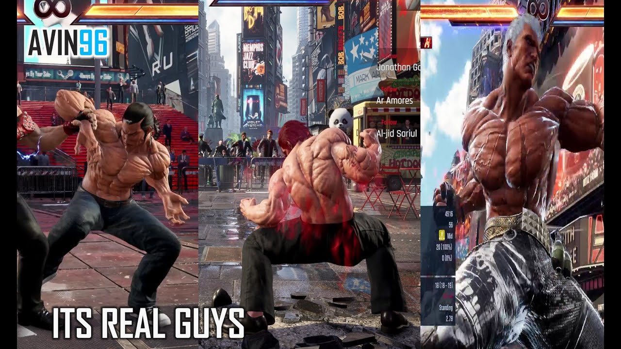 Just look at this Tekken 8 muscle physics - YouTube