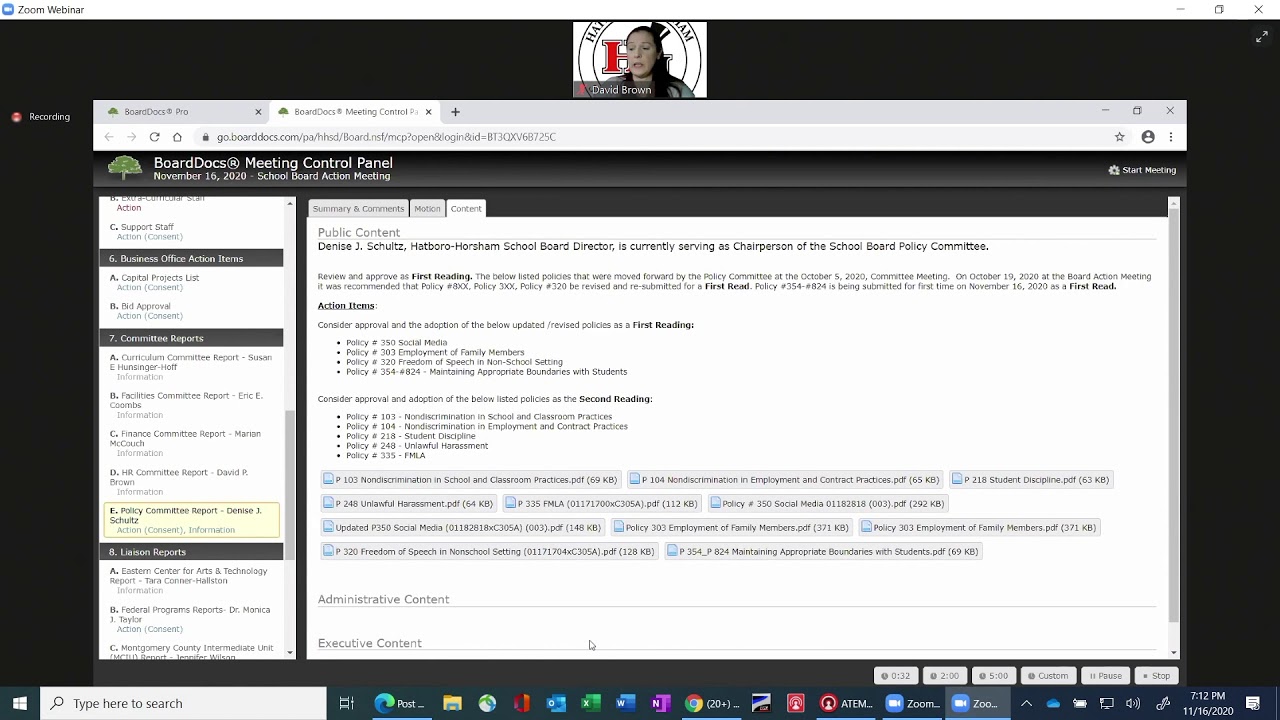 11-16-20 HHSD School Board Meeting - YouTube