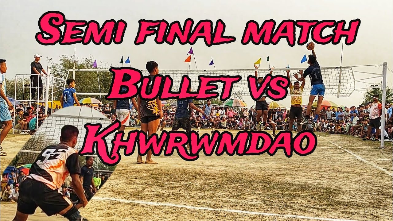 30K semi final match/ volleyball/ Bullet vs Khwrwmdao/ March 2025 ...