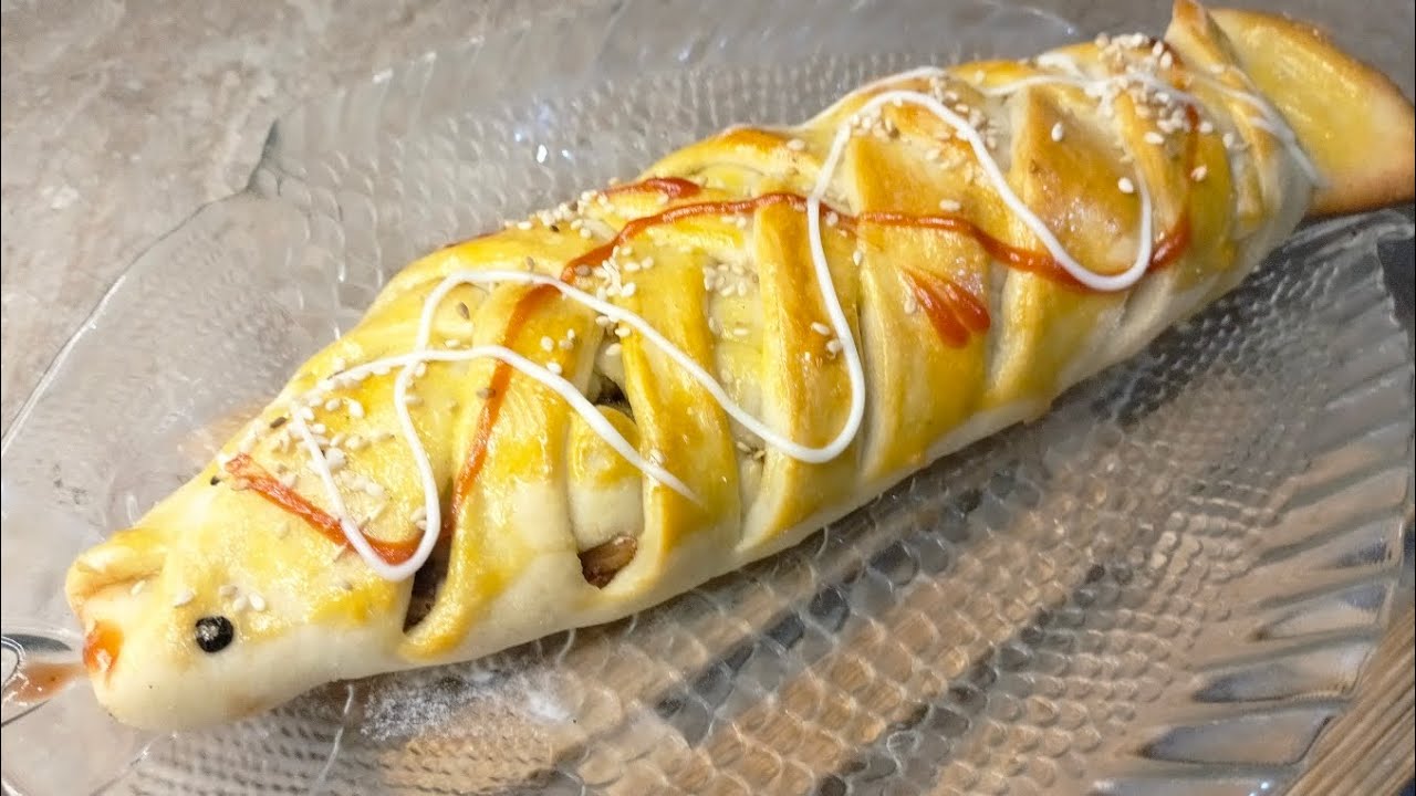 chicken cheese loaf / chicken cheese bread recipe in detail - YouTube