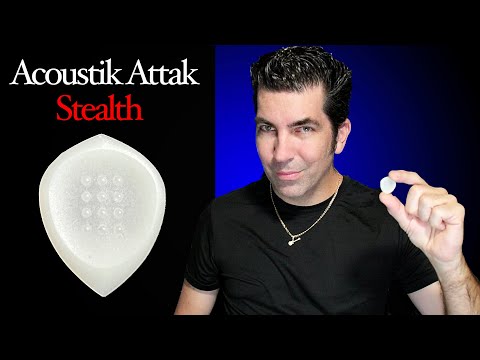 Acoustik Attak STEALTH Guitar Pick - Quick Demo/Review
