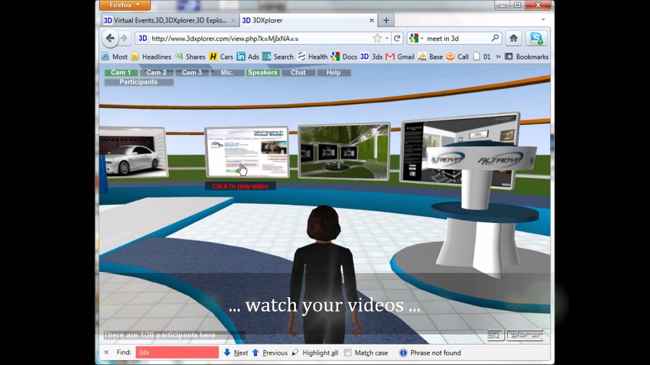 Get your interactive 3D website today with 3DXplorer / Meet-in-3D. 3D ...