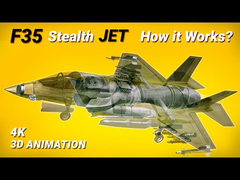 F35 Stealth Fighter Jet How it Works