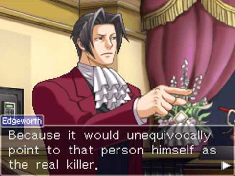 Ace Attorney Investigations: Miles Edgeworth - Turnabout Visitor ~ End ...