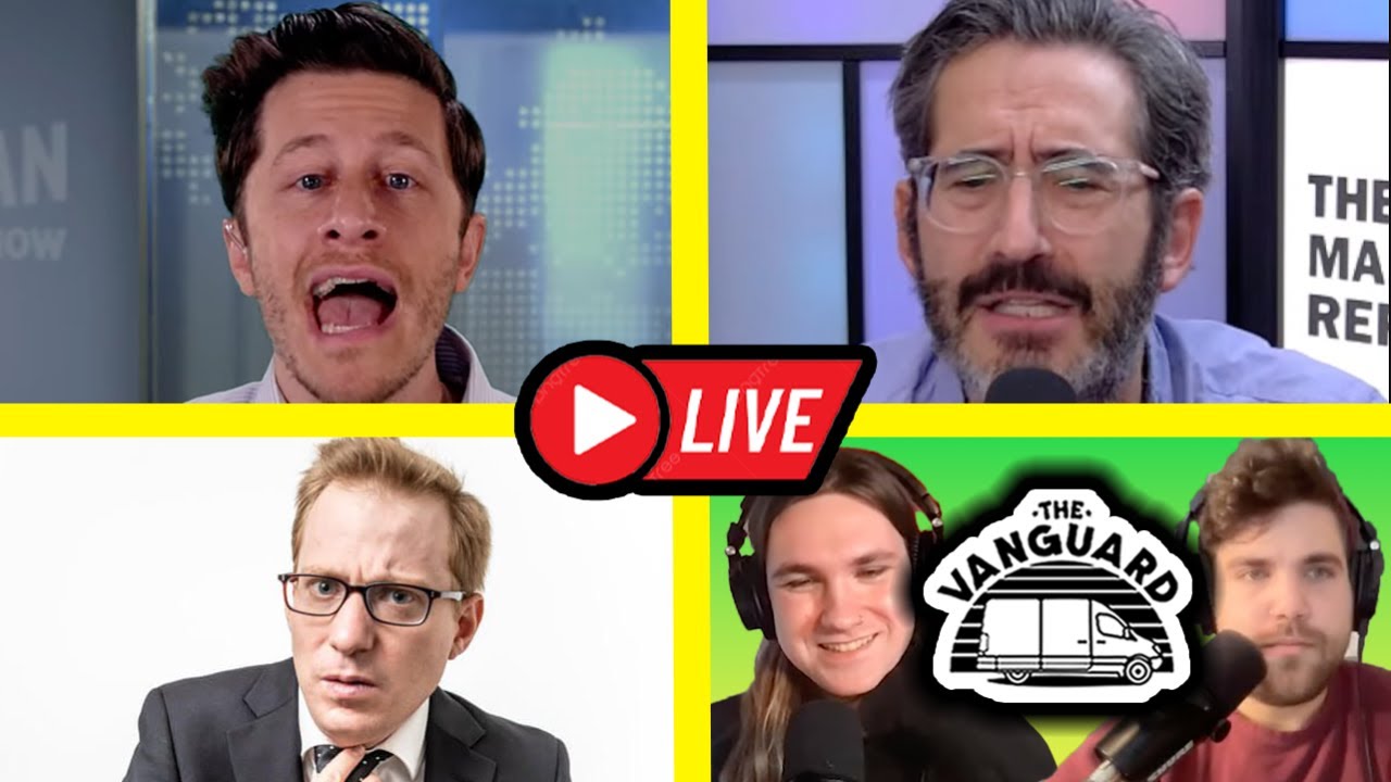 LIVE: David Pakman CALLED OUT on The Majority Report by Sam Seder, Emma ...
