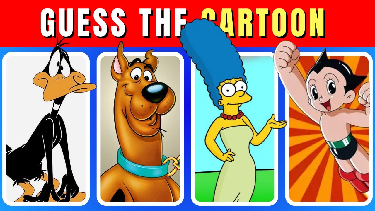 Guess the Cartoon Character! | HARD Close Up Challenge! - YouTube