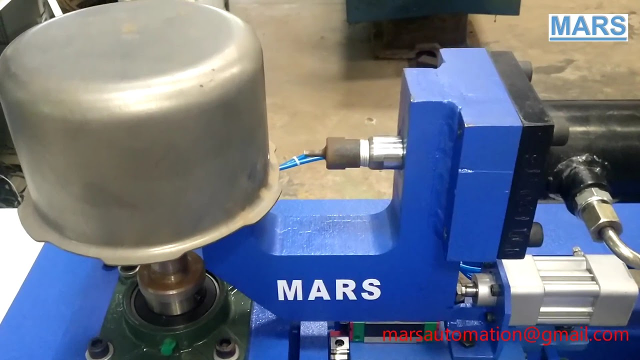 Automatic Hole Punching Machine for Cookware Utensil Handles - YouTube