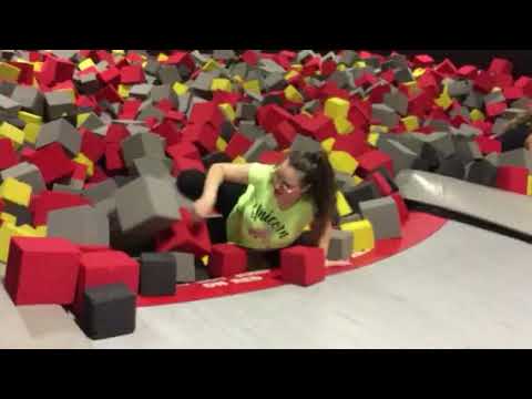 Amy at Area 51 trampoline park Baton Rouge - YouTube
