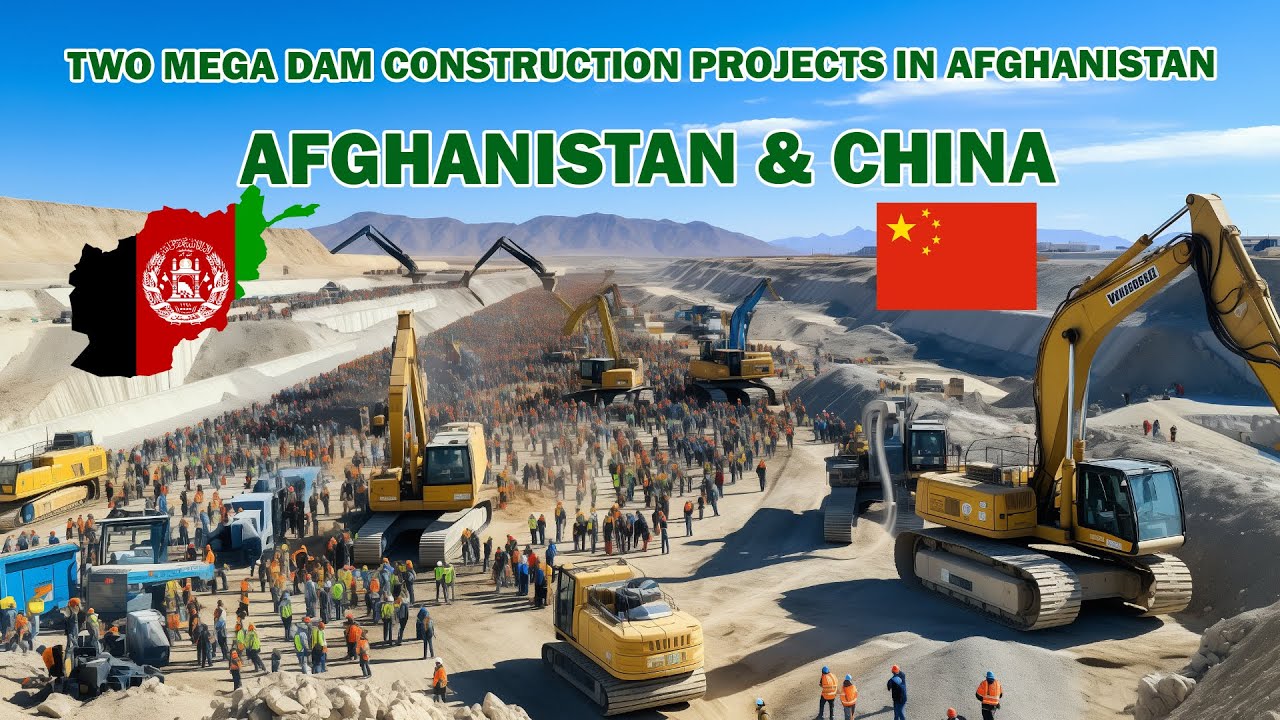 Afghanistan's two mega dam projects on the border of Pakistan and Iran ...