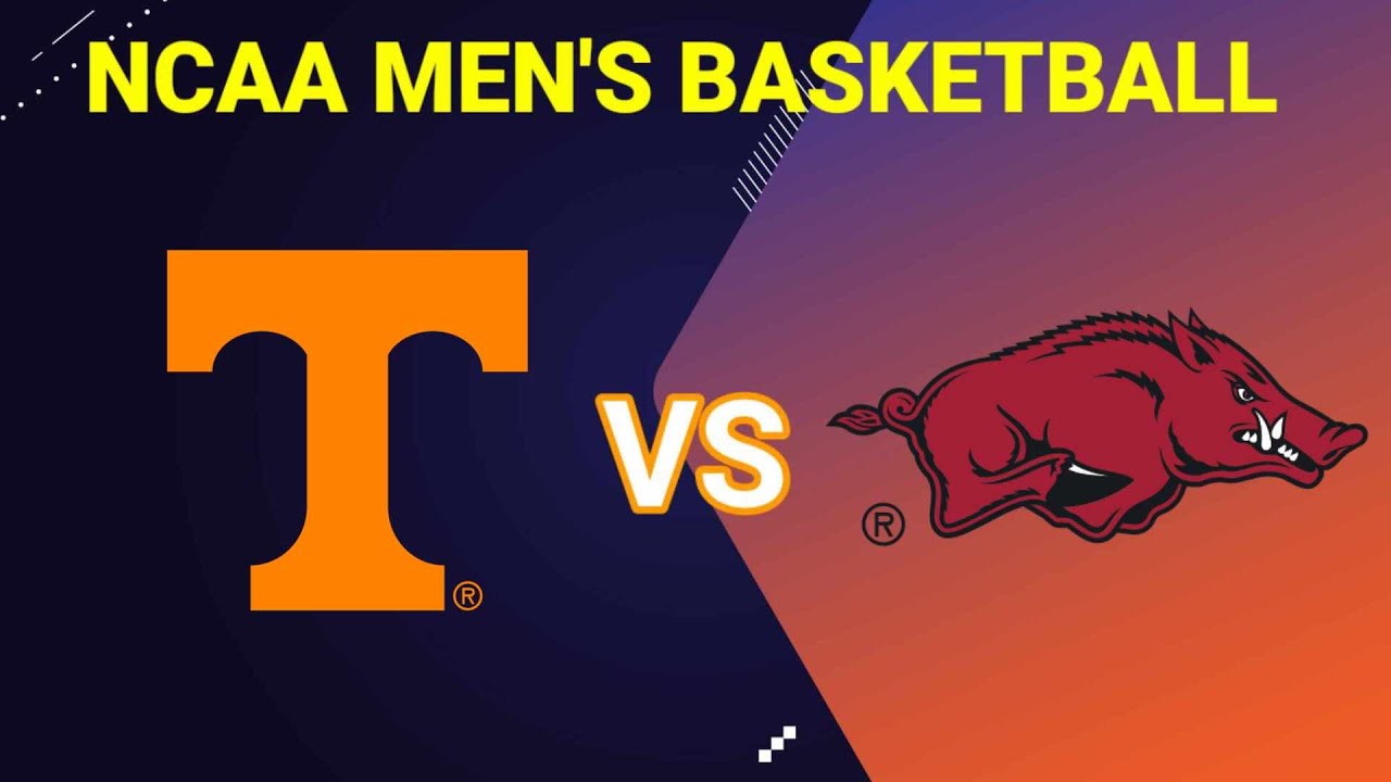 Tennessee Volunteers vs Arkansas Razorbacks | 2025 NCAA Men's ...