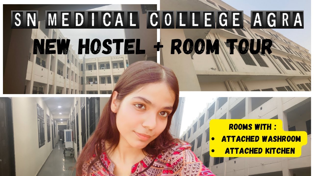 SN Medical College Agra Hostel Tour | Room Tour | Hostel Fee #snmc # ...