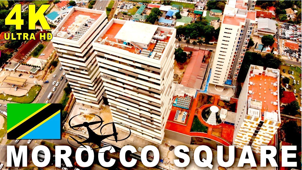 Morocco Square Dar Es Salaam Construction Update 2019 - YouTube