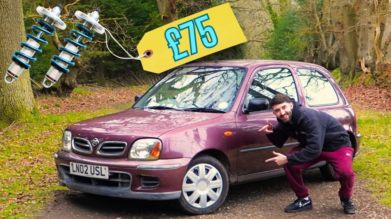 LOWERING MY K11 MICRA! (Budget Build) - YouTube