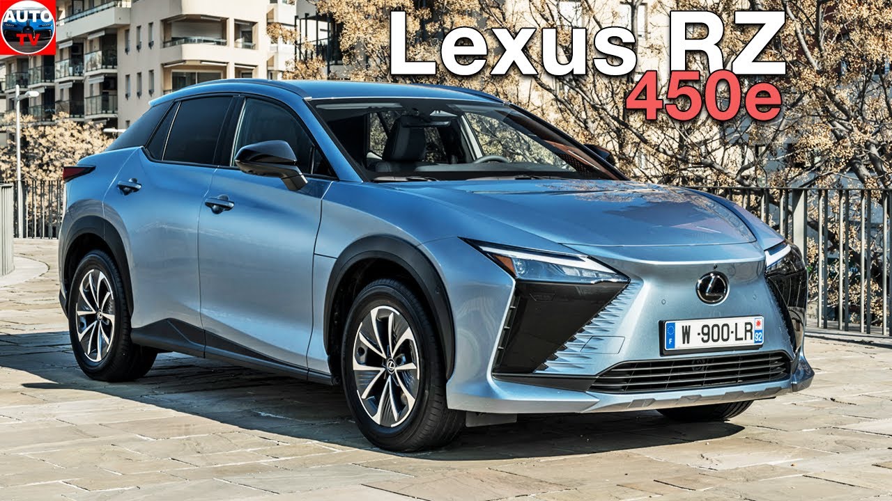 All NEW 2023 Lexus RZ 450e BEV - FIRST LOOK & VISUAL Review (Aether ...