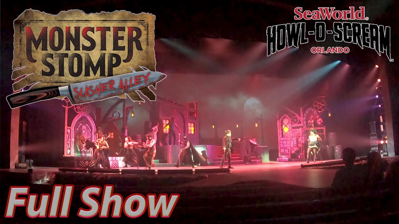 Monster Stomp | Full Show | Howl-O-Scream at SeaWorld Orlando ...