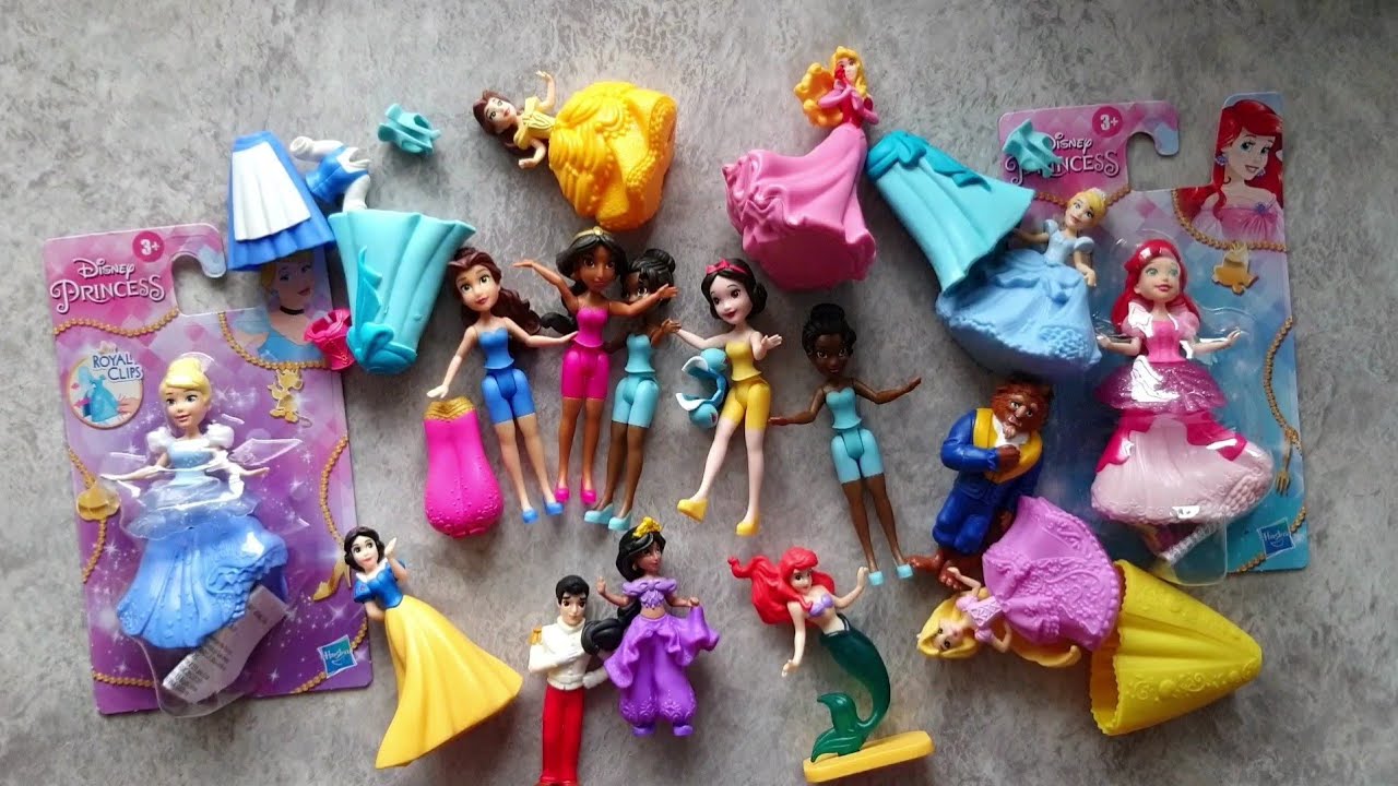 3 Minutes Satisfying with Unboxing Disney Princesses ASMR with Hello ...