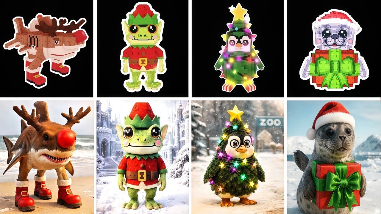 ALL New Christmas Steal a Brainrot Characters vs Italian Brainrot ...