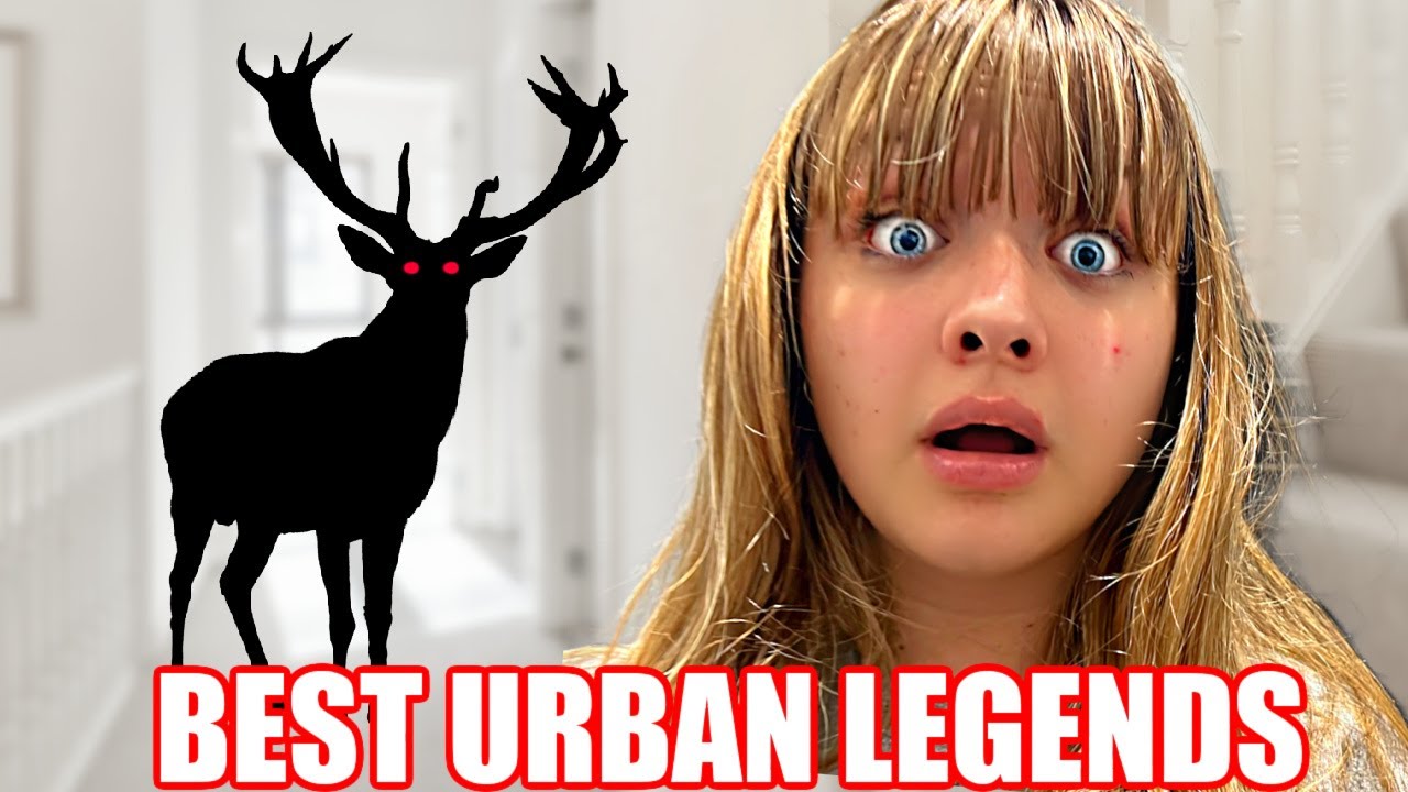 BEST of URBAN LEGENDS and SCARY STORIES with AUBREY and CALEB! **SCARY ...