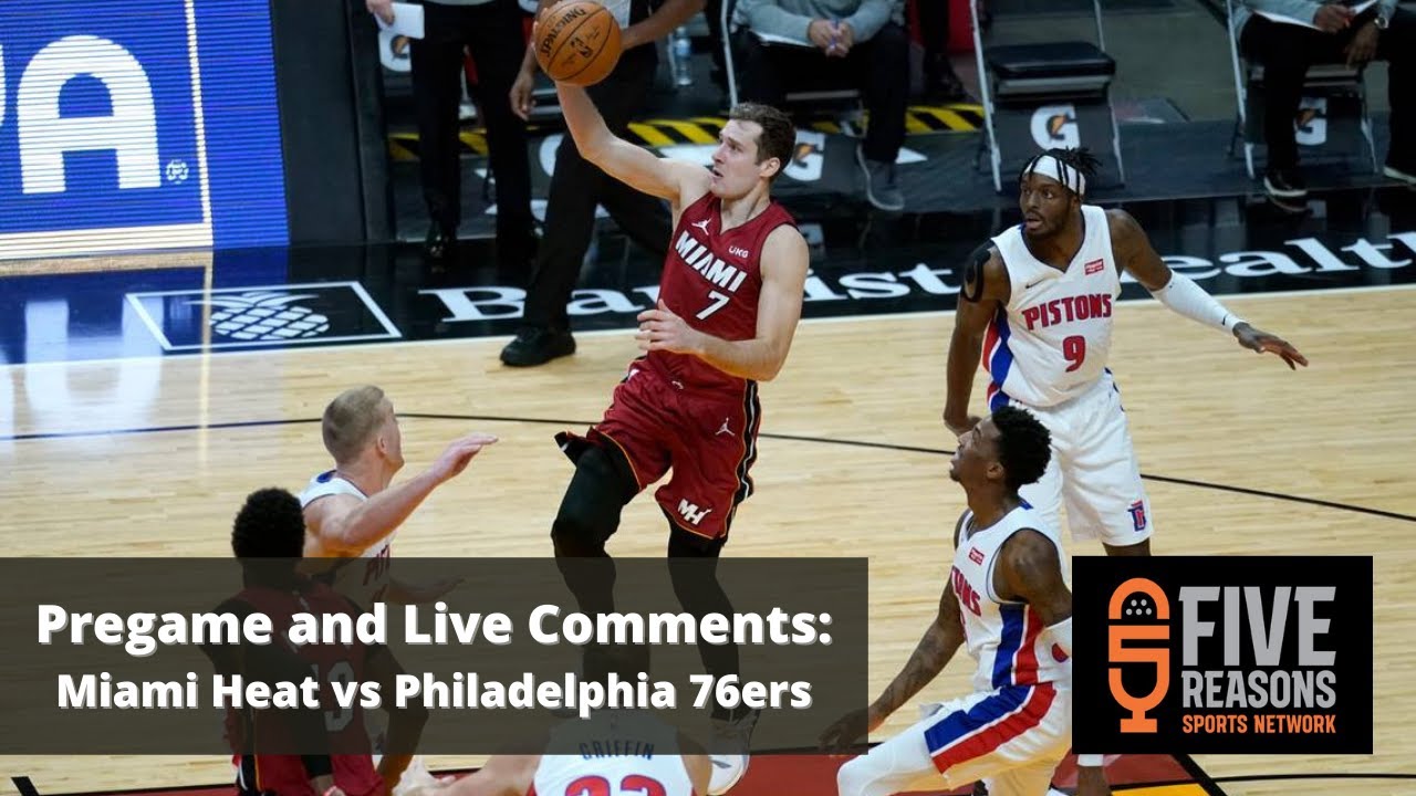 Miami Heat vs Detroit Pistons Pregame Show and Live Tweeting Party ...