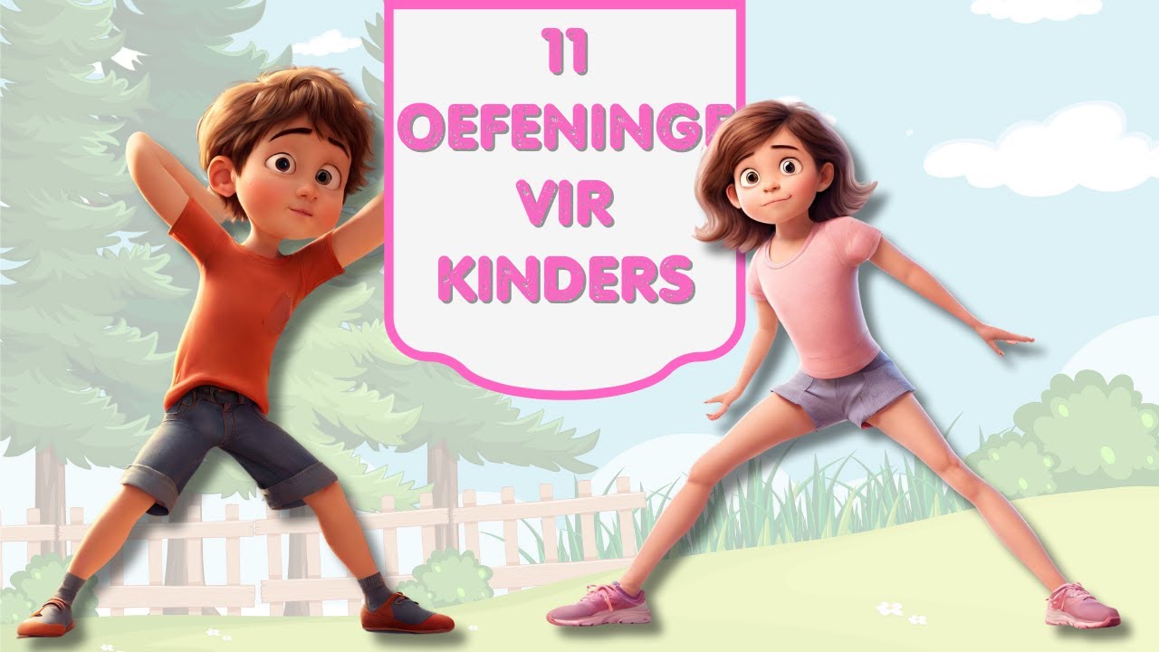 11 Groot Motoriese OEFENINGE vir kinders in Afrikaans - YouTube