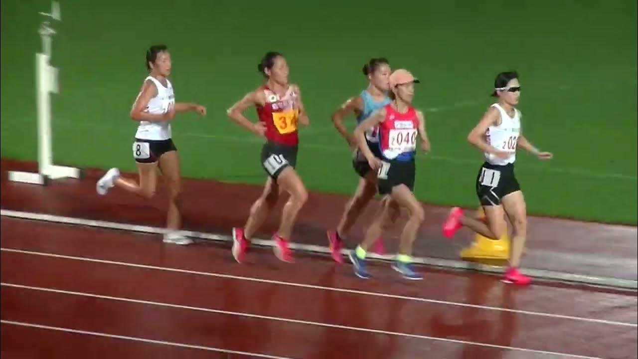 20240623諫早ナイター陸上 女子5000m - YouTube